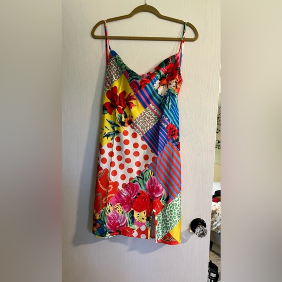 SHEIN | Dresses | Shein Multi Pattern Dress | Poshmark